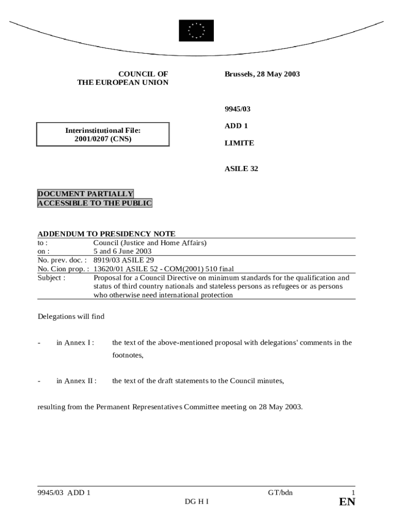 Memorandum in Support of Designation of the European ... Doc Template ...