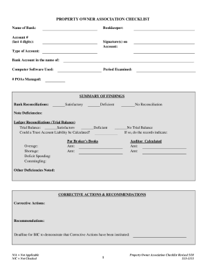 Fillable Online HOA Bank Statements: Everything You Should Know About ...