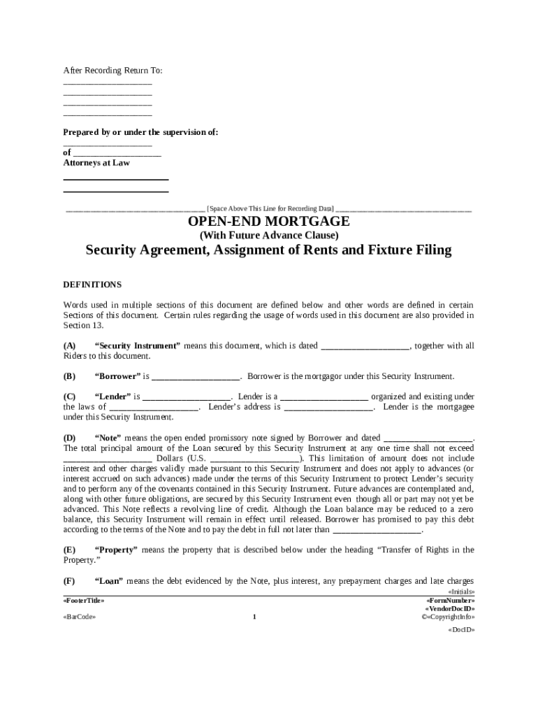 (A)"Security Instrument" means this document, which is dated , together ...