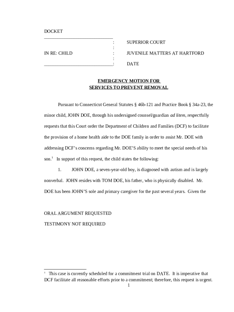 Pro Hac Vice Application Filed With Superior Court For ... Doc Template ...