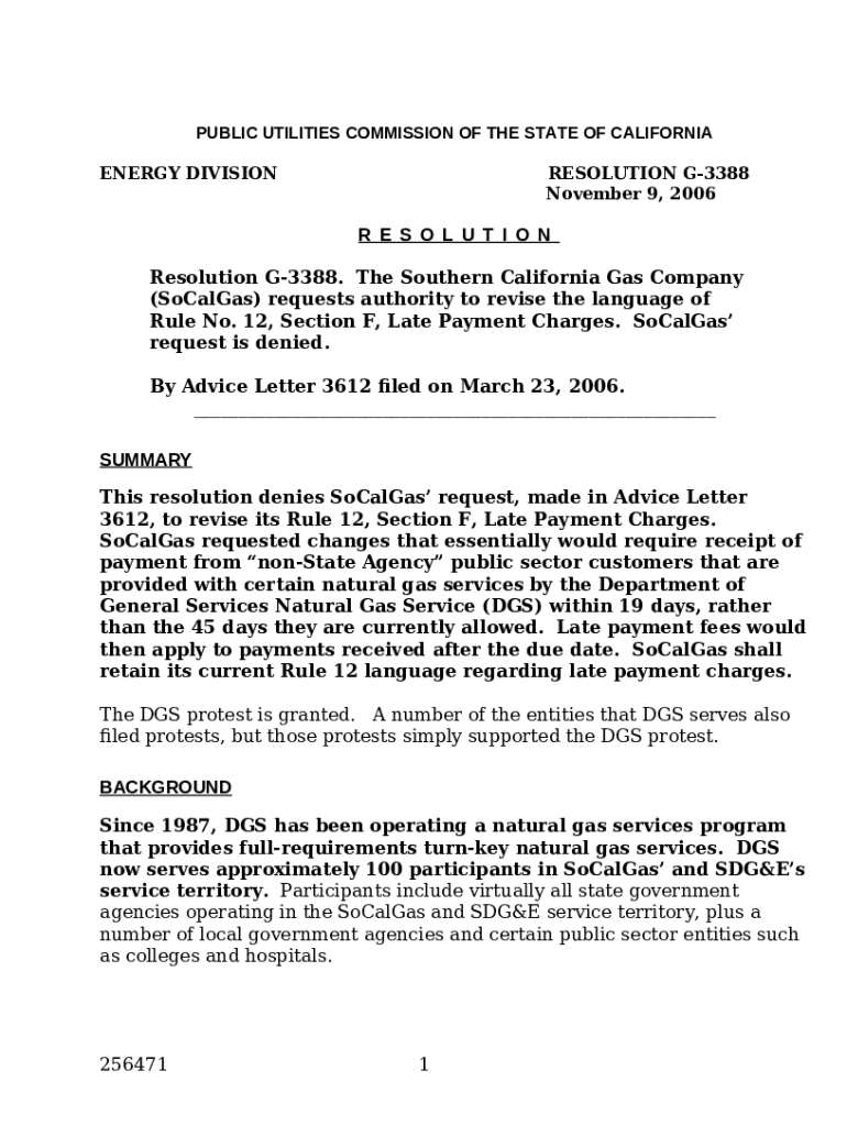 CPUC Issues Presiding Officer's Decision Adopting Settlement ... - docs cpuc ca Doc Template ...