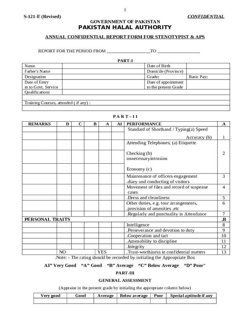 CONFIDENTIAL REPORT FOR STENOGRAPHER/ ... Doc Template | pdfFiller