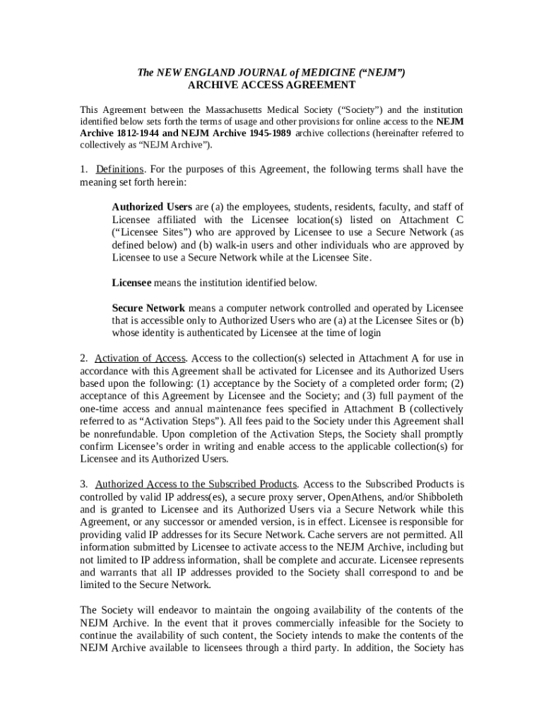 STANDARD LICENSE AGREEMENT I. Subject of the ... Doc Template | pdfFiller