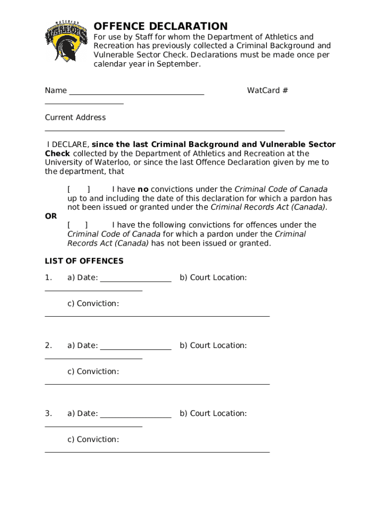 A Guide to Applying the Criminal Records Check Policy Doc Template ...