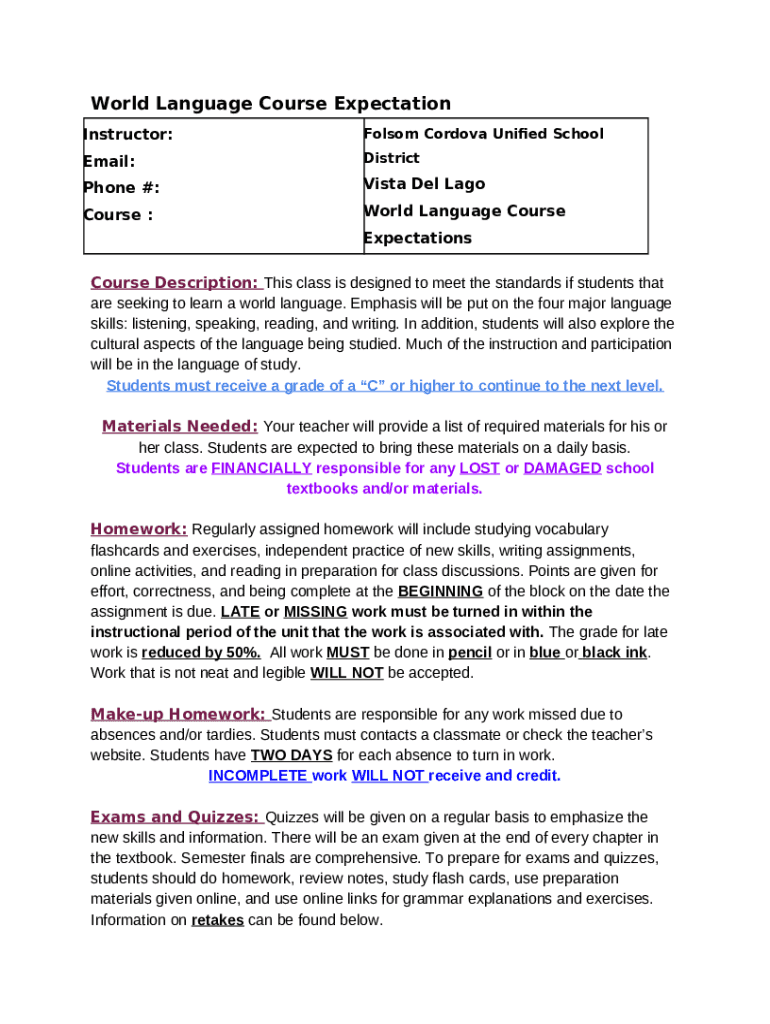 World Languages and Cultures Certificate Doc Template | pdfFiller