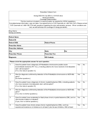 Fillable Online Prescription Drug Prior Authorization Request ( ... Fax ...