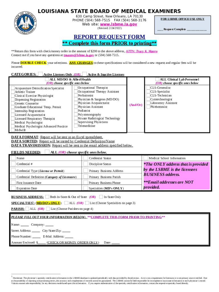regulation of the medical profession louisiana state board of ... Doc ...