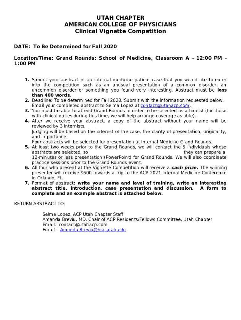 Internal Medicine Grand Rounds Doc Template | pdfFiller