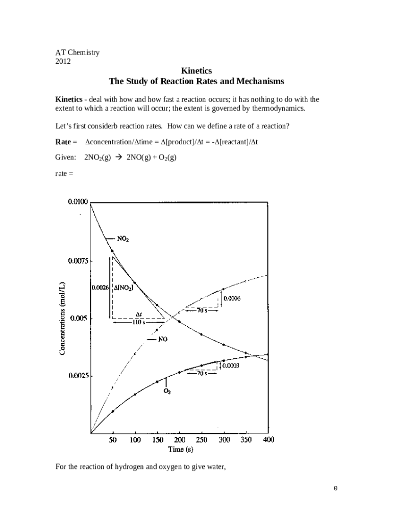 Chemical Kinetics and Mechanisms of Complex Systems Doc Template ...