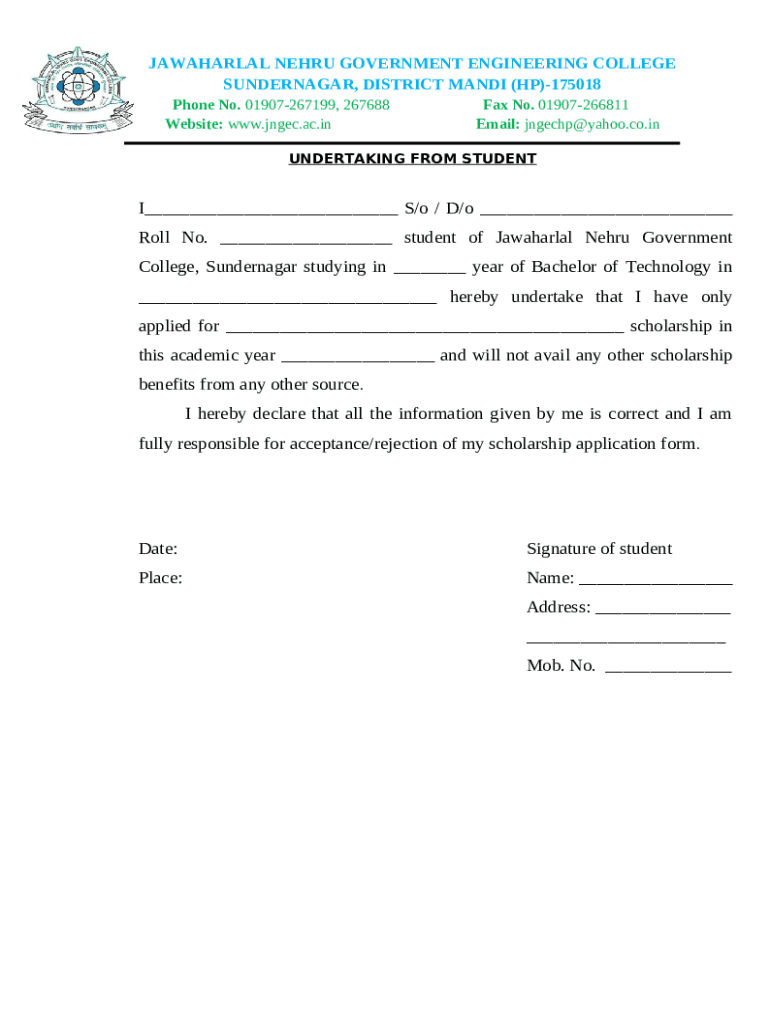 Nature of document required (Please... - jngec ac Doc Template | pdfFiller