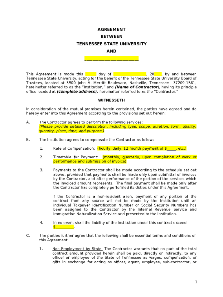 ETSU Campus Use Doc Template | pdfFiller