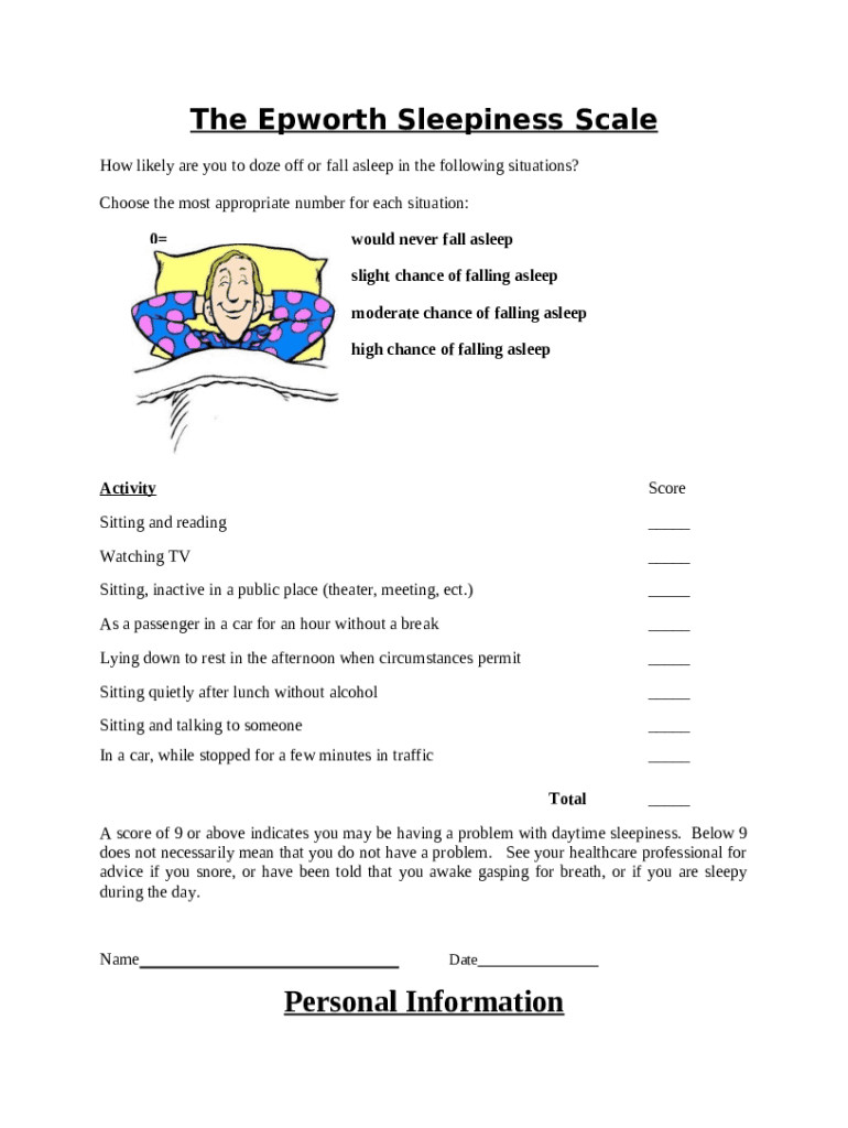 Epworth Sleepiness ScaleTexas Sleep & TMJ Solutions Doc Template ...