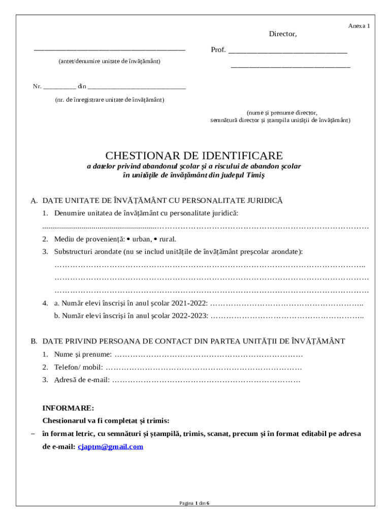 Regulamentul Cadru de Functionare A Institutiilor de ... Doc Template | pdfFiller