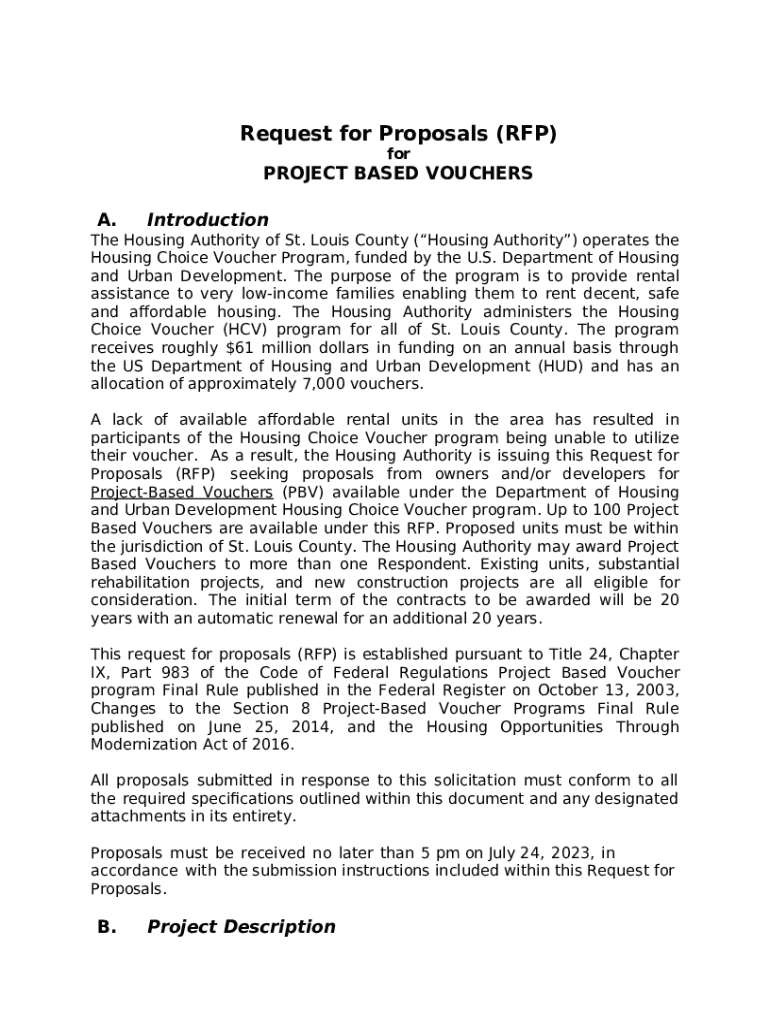 Evaluation Criteria Request for Proposals (RFP) Doc Template | pdfFiller