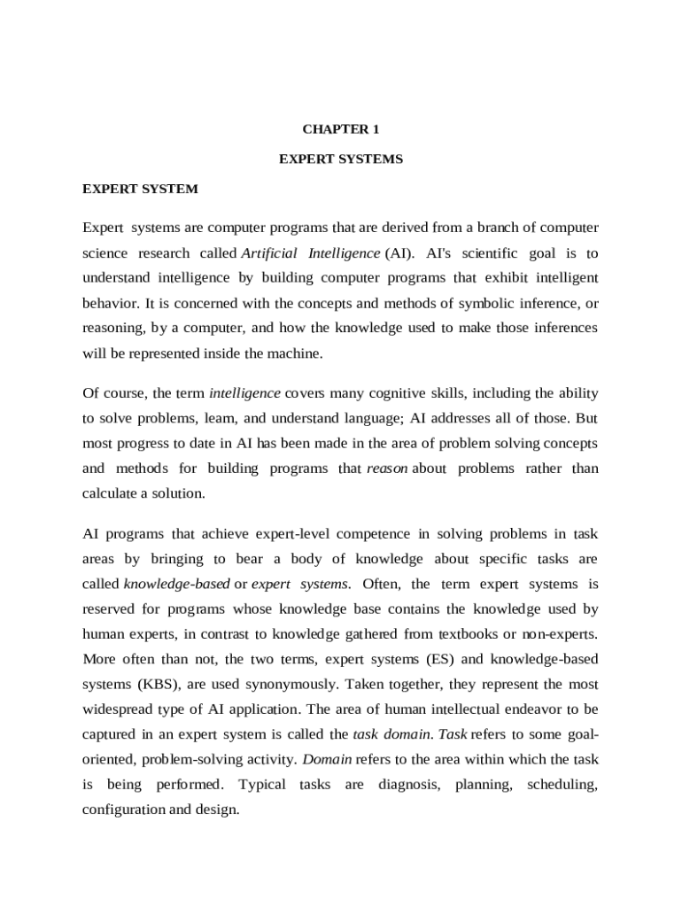 What Is an Expert System?Definition from TechTarget Doc Template ...