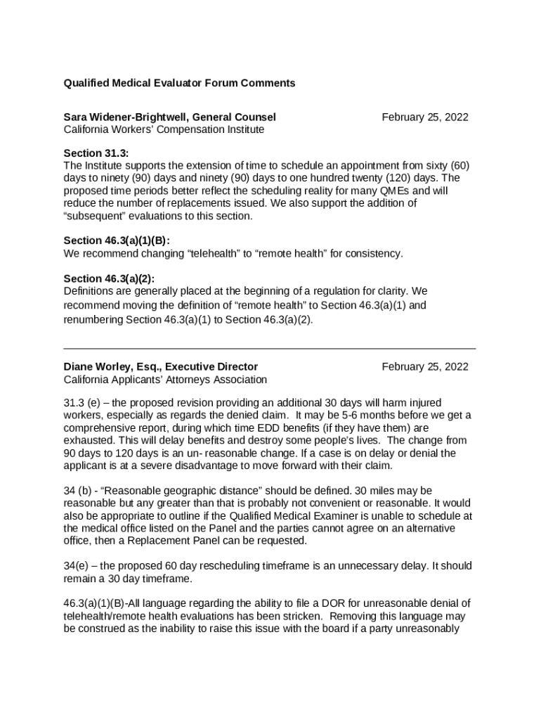 Cal. Code Regs. Tit. 8,108 - The Qualified Medical ... Doc Template ...