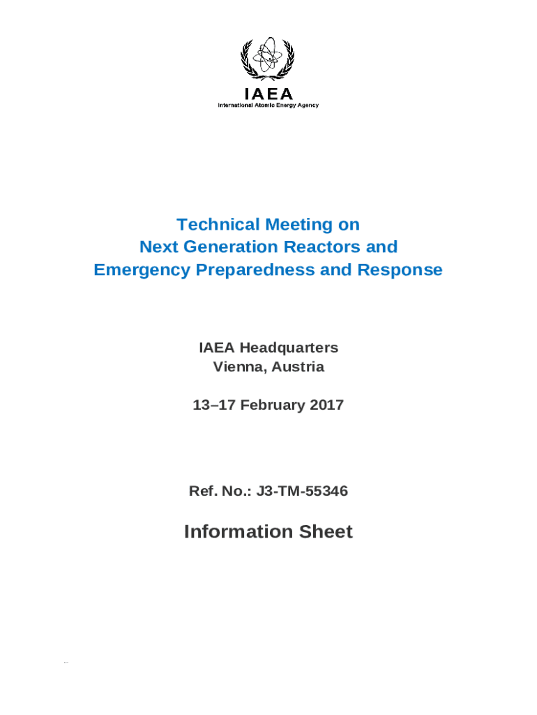Emergency Preparedness for Small Modular Reactors and ... - www-pub iaea Doc Template | pdfFiller
