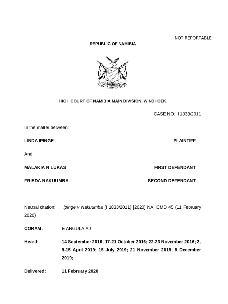 Inant - Malakia Lucas in marriage dispute BY EDSON... - ejustice moj Doc Template | pdfFiller