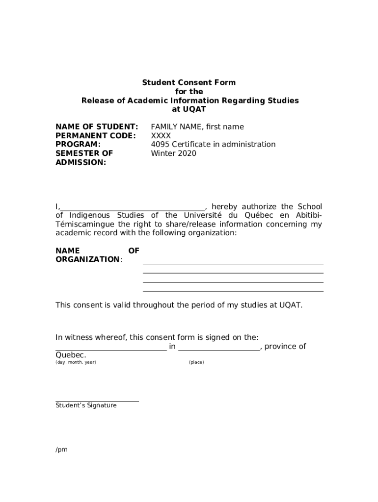 Authorisation and Rights Release Doc Template | pdfFiller