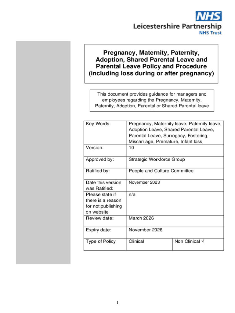Fillable Online Maternity-Paternity-Adoption-Shared-Parental-Leave ...
