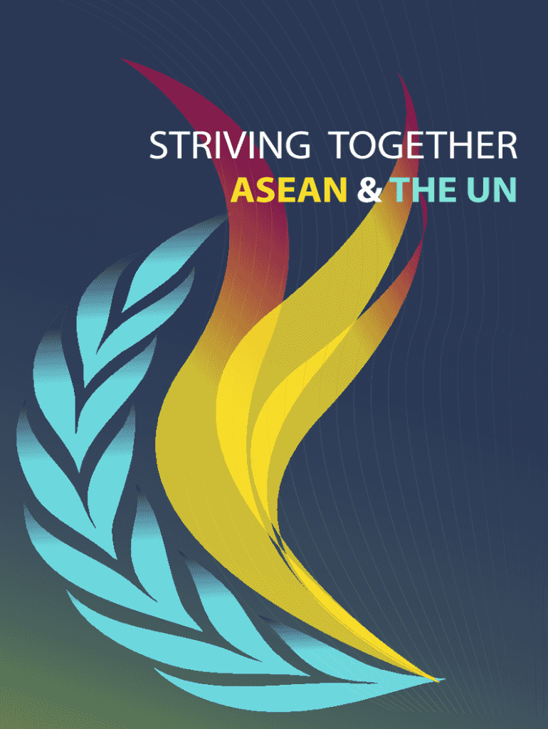 Fillable Online Striving Together ASEAN & The UN. Striving Together ...