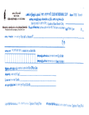 Fillable Online How to Fill out a Withdrawal Slip - YouTube Fax Email ...