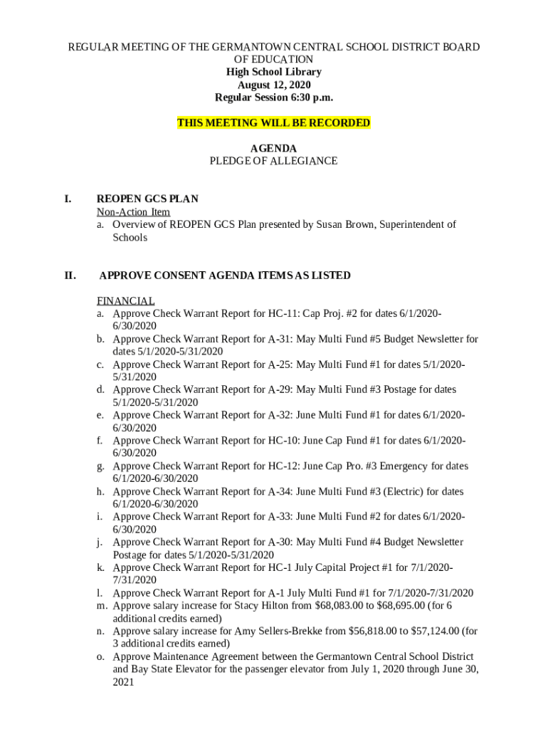 REOPEN GCS PLAN Doc Template | pdfFiller