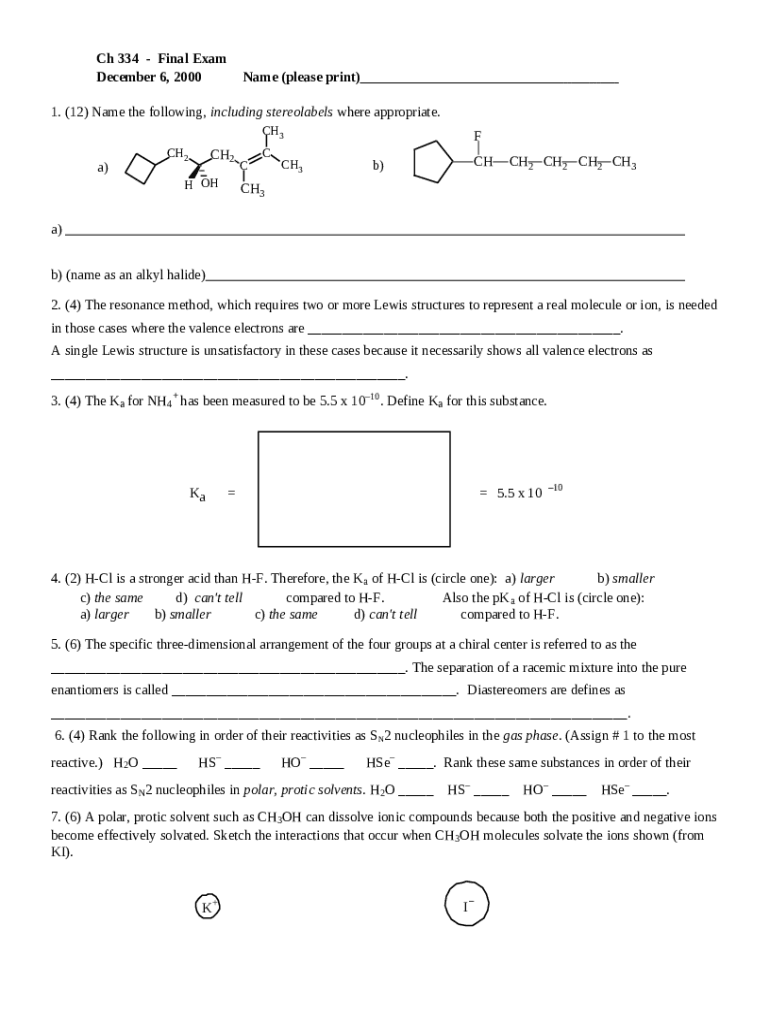 Final Exam Answer Key - web pdx Doc Template | pdfFiller