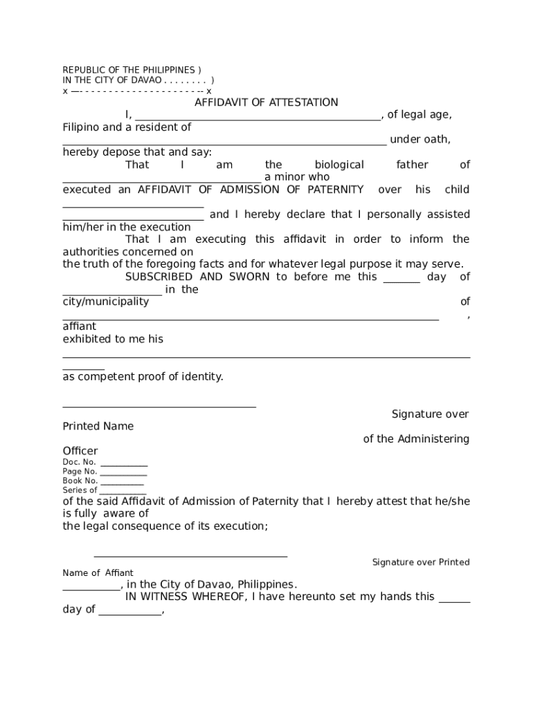 Affidavit of Change of Engine Blank.doc - Republic of the... Doc ...