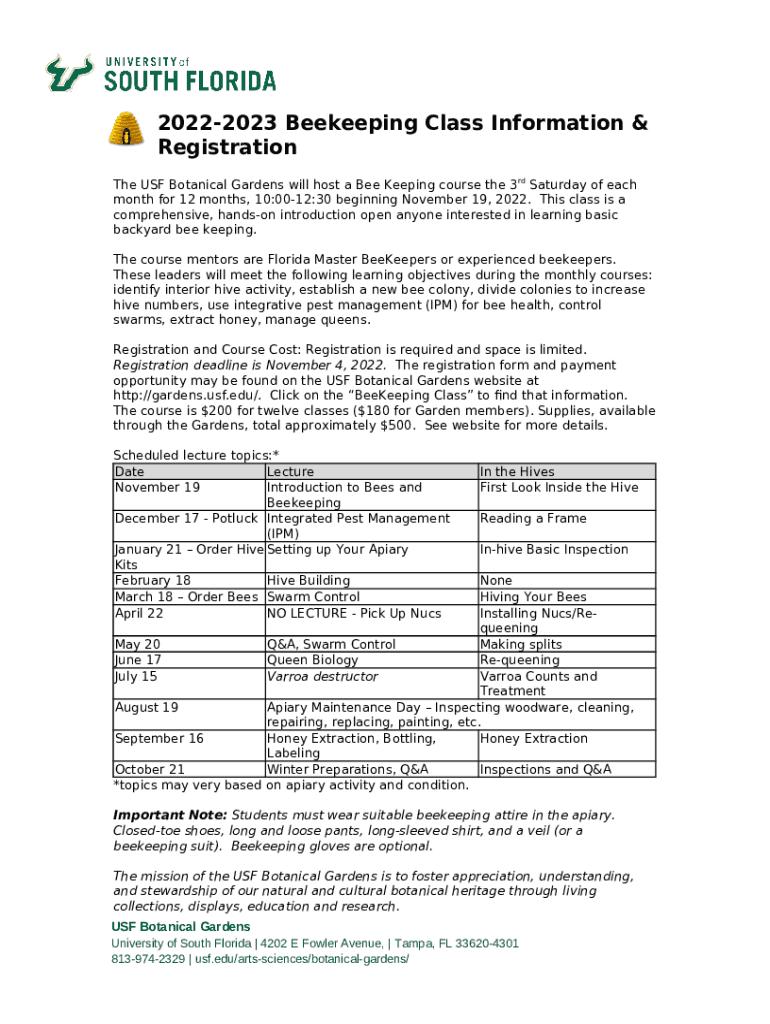 Bees & Beekeeping : Training and Classes - LibGuides Doc Template ...