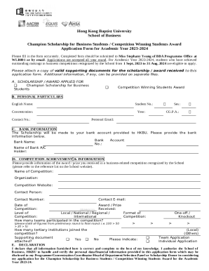 For School of Business - Scholarships and Financial Aid Unit - bba hkbu ...