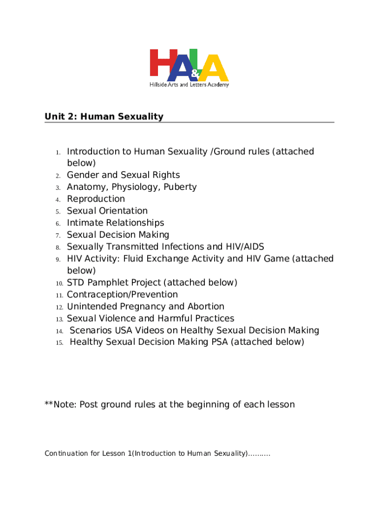 CHAPTER 1: INTRODUCTION TO HUMAN SEXUALITY Doc Template | pdfFiller