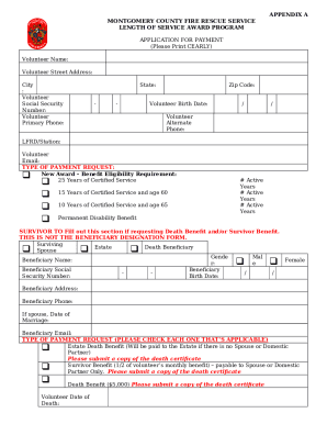 MONTGOMERY COUNTY FIRE/RESCUE SERVICE Doc Template | pdfFiller