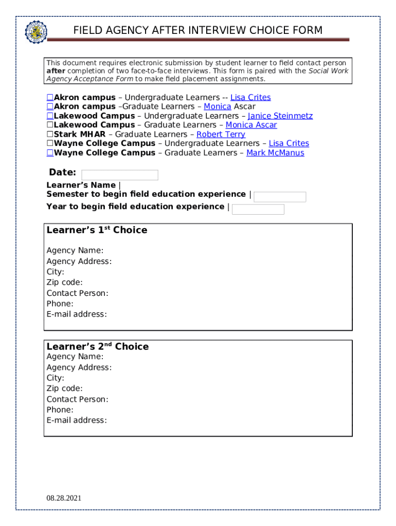 Practicum Education s and IPT Doc Template | pdfFiller