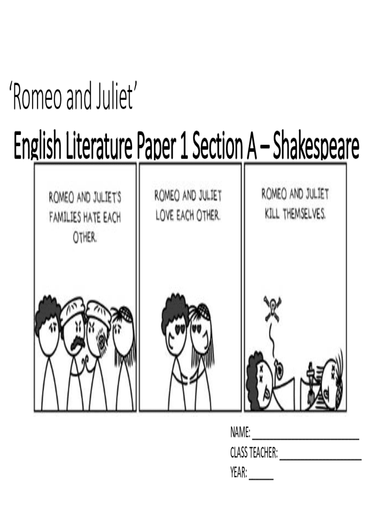 Fillable Online The tragedy of Romeo and Juliet Act III Flashcards Fax Email Print - pdfFiller