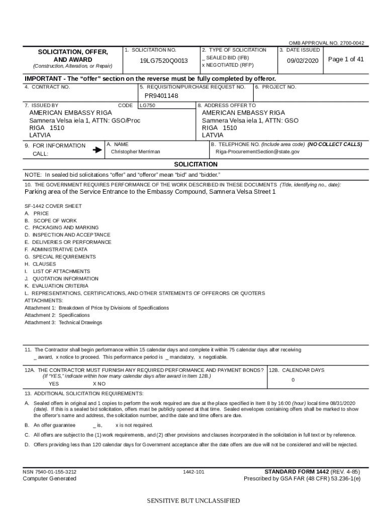 SF-30-AMENDMENT-OF-SOLICITATION- ... Doc Template | pdfFiller