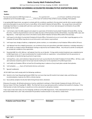 Fillable Online Court-Adult Probation & Parole Office Fax Email Print ...