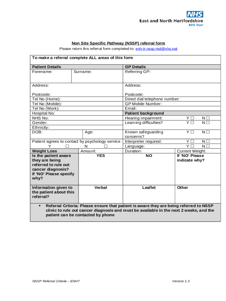 Key documentsEast and North Hertfordshire NHS Trust Doc Template ...