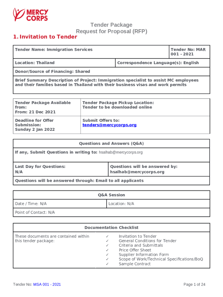 Invitation to tender RFQ 10974-Provision of 100 Mbps ... - EEAS Doc Template | pdfFiller