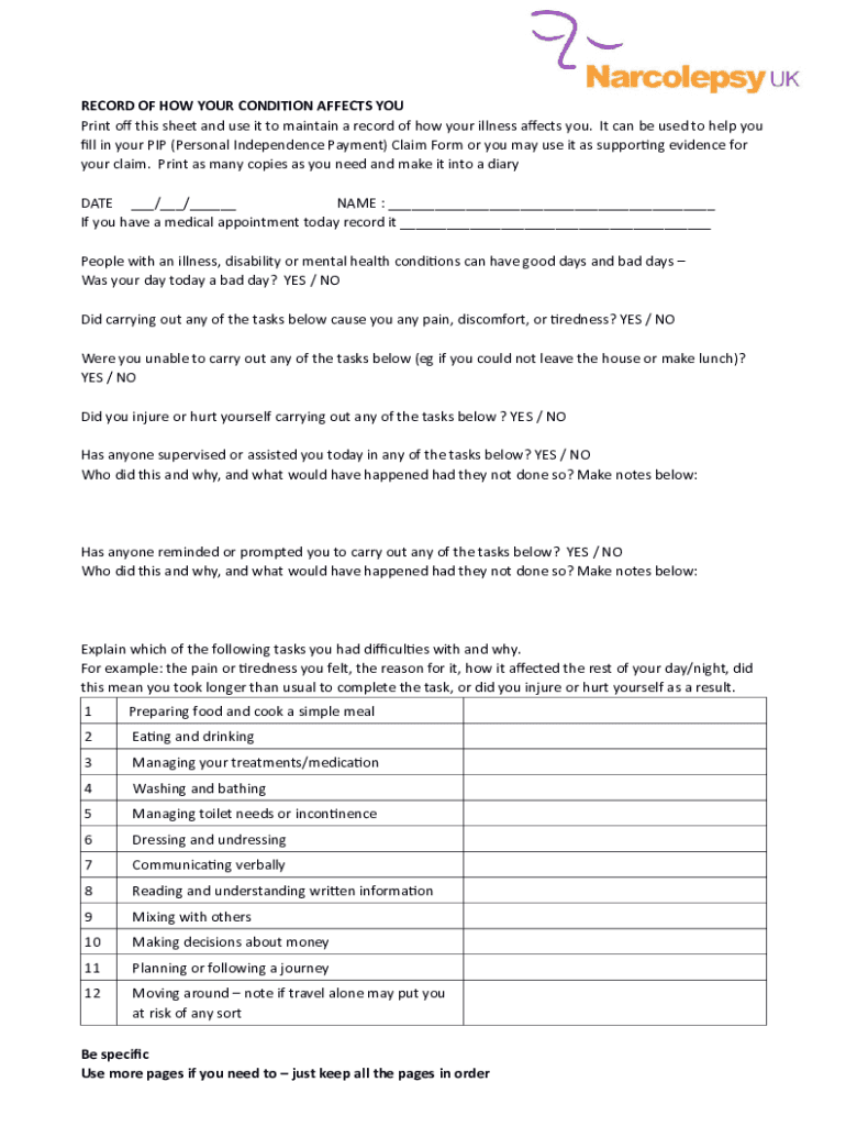 Fillable Online How to Fill out the Social Security Function Report ...