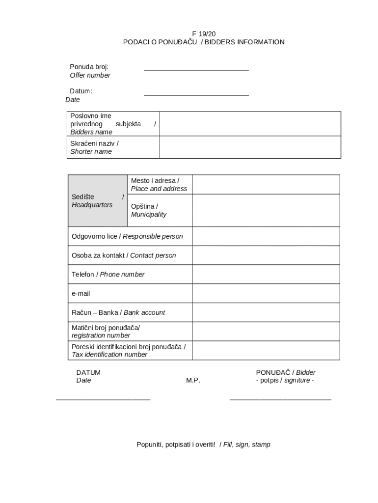 obrazac-ponude-bids--f-19-20.docx Doc Template | pdfFiller