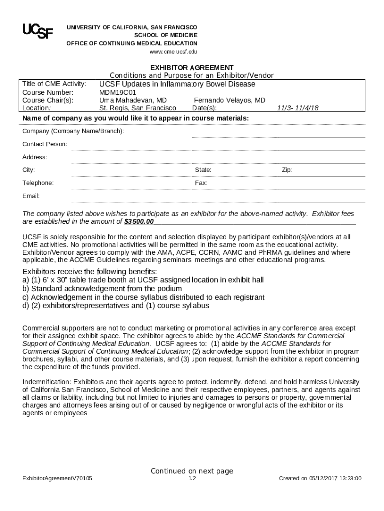 Updates in Inflammatory Bowel Disease - UCSF Doc Template | pdfFiller