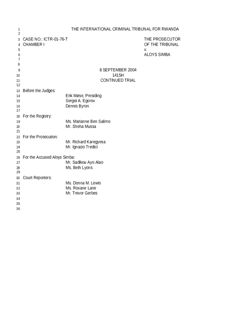 Dennis Byron Doc Template | pdfFiller