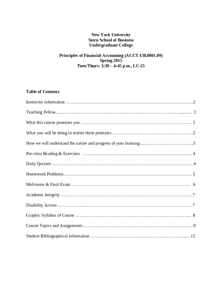 Financial Statement Analysis ACCT-UB 3 001 SYLLABUS Doc Template ...