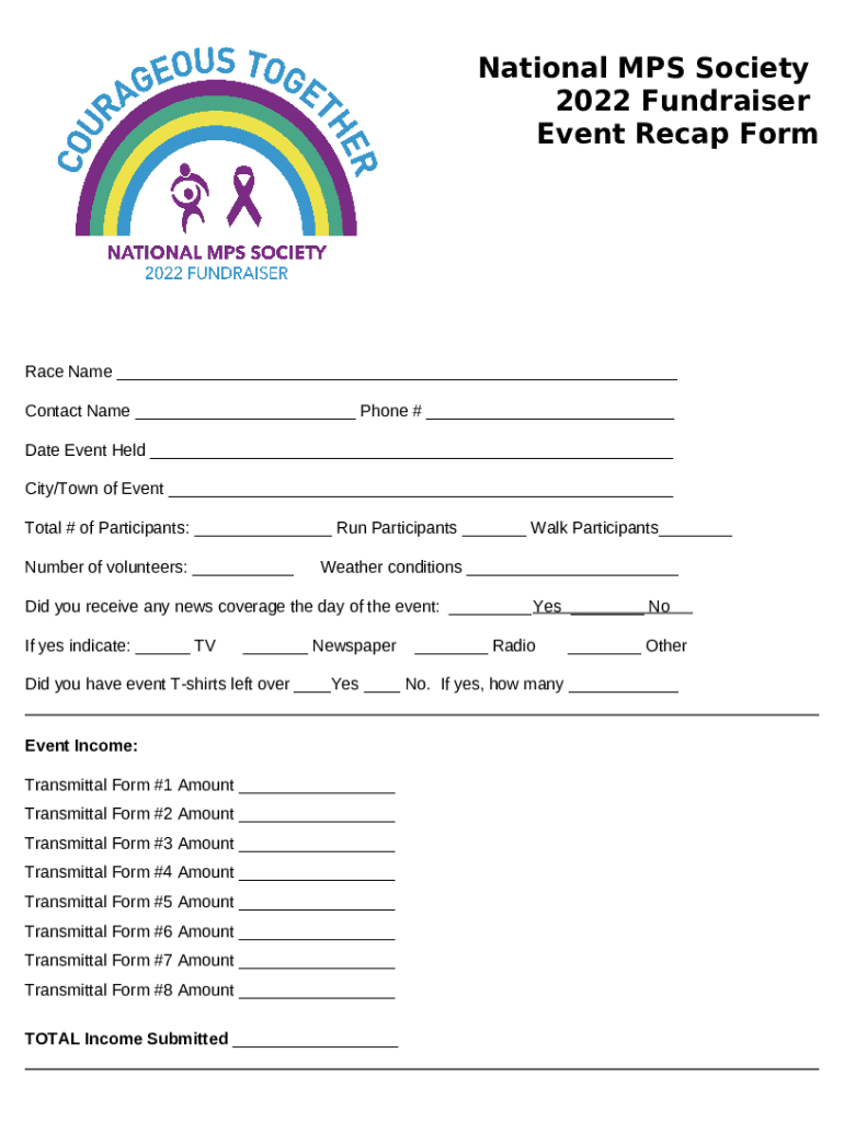 2022-Event-Recap--for-Fundraisers. ... Doc Template | pdfFiller