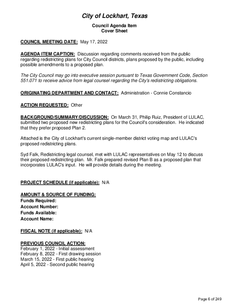Fillable Online First Drawing Session Council Agenda 2.8.22.pdf Fax ...