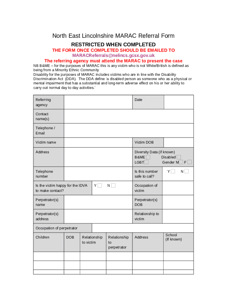 Bolton MARAC Domestic Abuse Assessment and Referral Doc Template ...