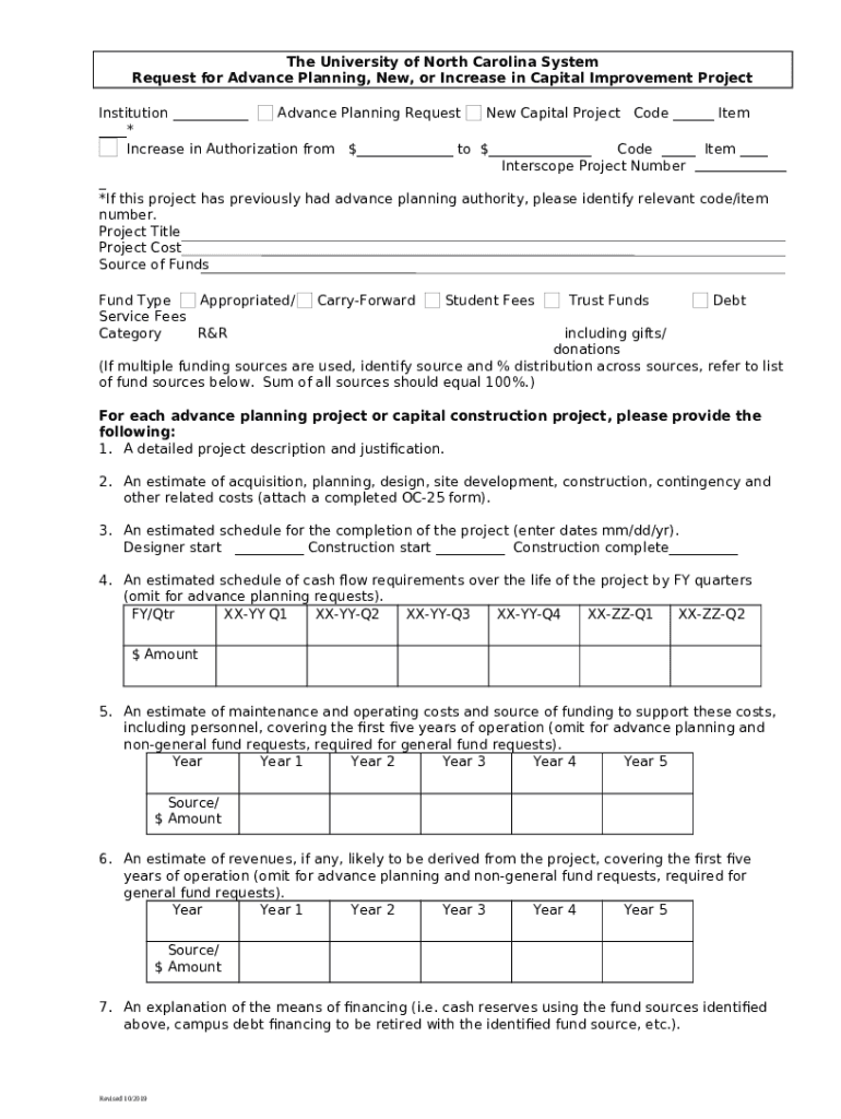 BOT-1.5-Capital-Project-Request-Master-Plan-.pdf Doc Template | pdfFiller