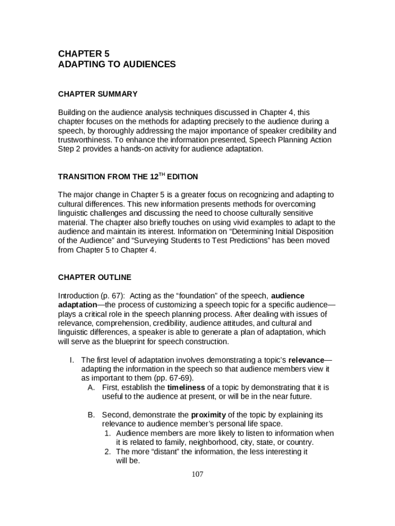 5. Chapter 5: Selecting a Topic and Adapting to the Audience - images ...