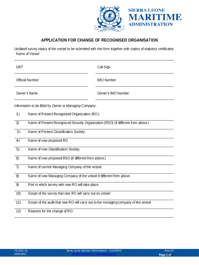 Guide to Certificates and Documents for Merchant Ships Doc Template ...
